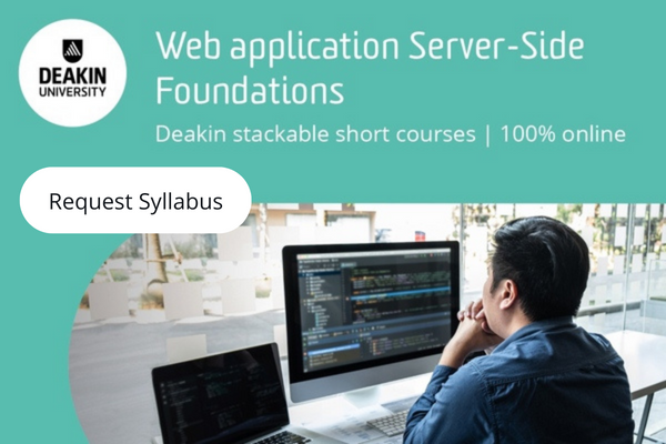 Request Syllabus: Web Application Server-Side Foundations.